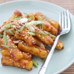 Pan Fried Rice Cakes | Beyond Kimchee