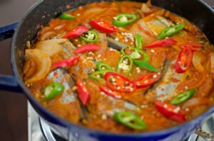 Mackerel Pike Kimchi Stew | Beyond Kimchee