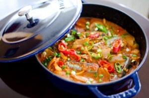 Mackerel Pike Kimchi Stew | Beyond Kimchee