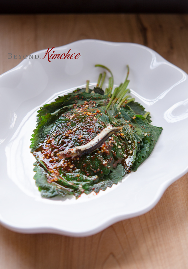 Quick Steamed Perilla Leaves (Kkaennip jjim)) | Beyond Kimchee