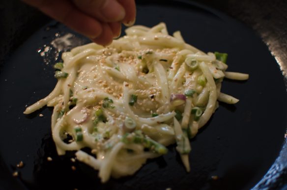 Korean Radish Pancakes (Mujeon) | Beyond Kimchee