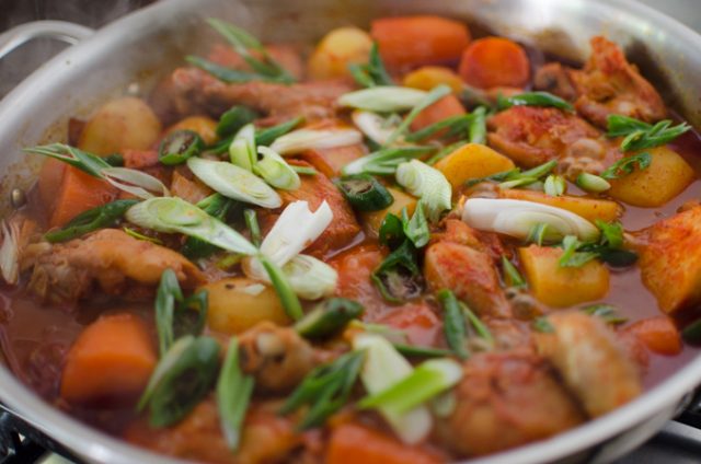 Spicy Korean Chicken Stew (Dakdoritang) | Beyond Kimchdee