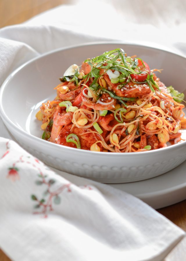 Spicy Tofu and Soybean Sprouts | Beyond Kimchee