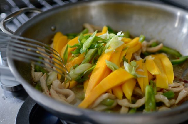 20-Minute Mango Chicken Stir-fry | Beyond Kimchee