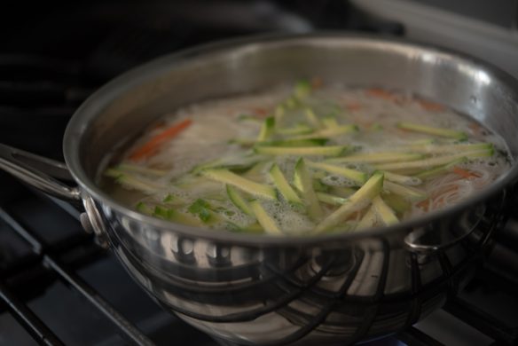 One Pot Korean Noodles and Vegetables | Beyond Kimchee