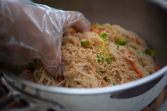 One Pot Korean Noodles and Vegetables | Beyond Kimchee