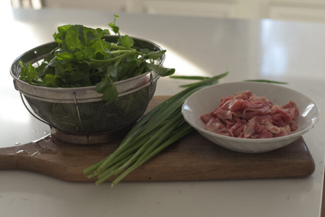 Doenjang-Guk (Soybean Paste Soup with Beef and Watercress) | Beyond Kimchee