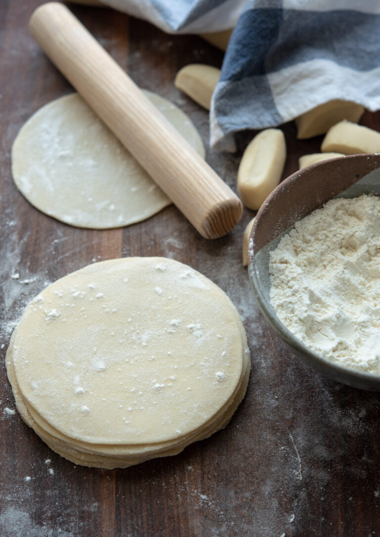 Homemade Korean Dumpling Wrappers (Mandu-pi) - Beyond Kimchee