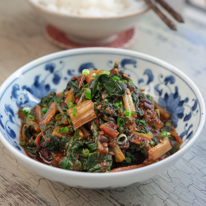 Chinese Swiss Chard Stir-Fry Recipe | Beyond Kimchee