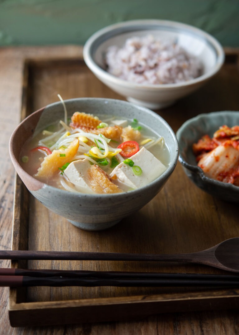 15-Minute Dried Pollock Soup (Bugeo-guk) | Beyond Kimchee