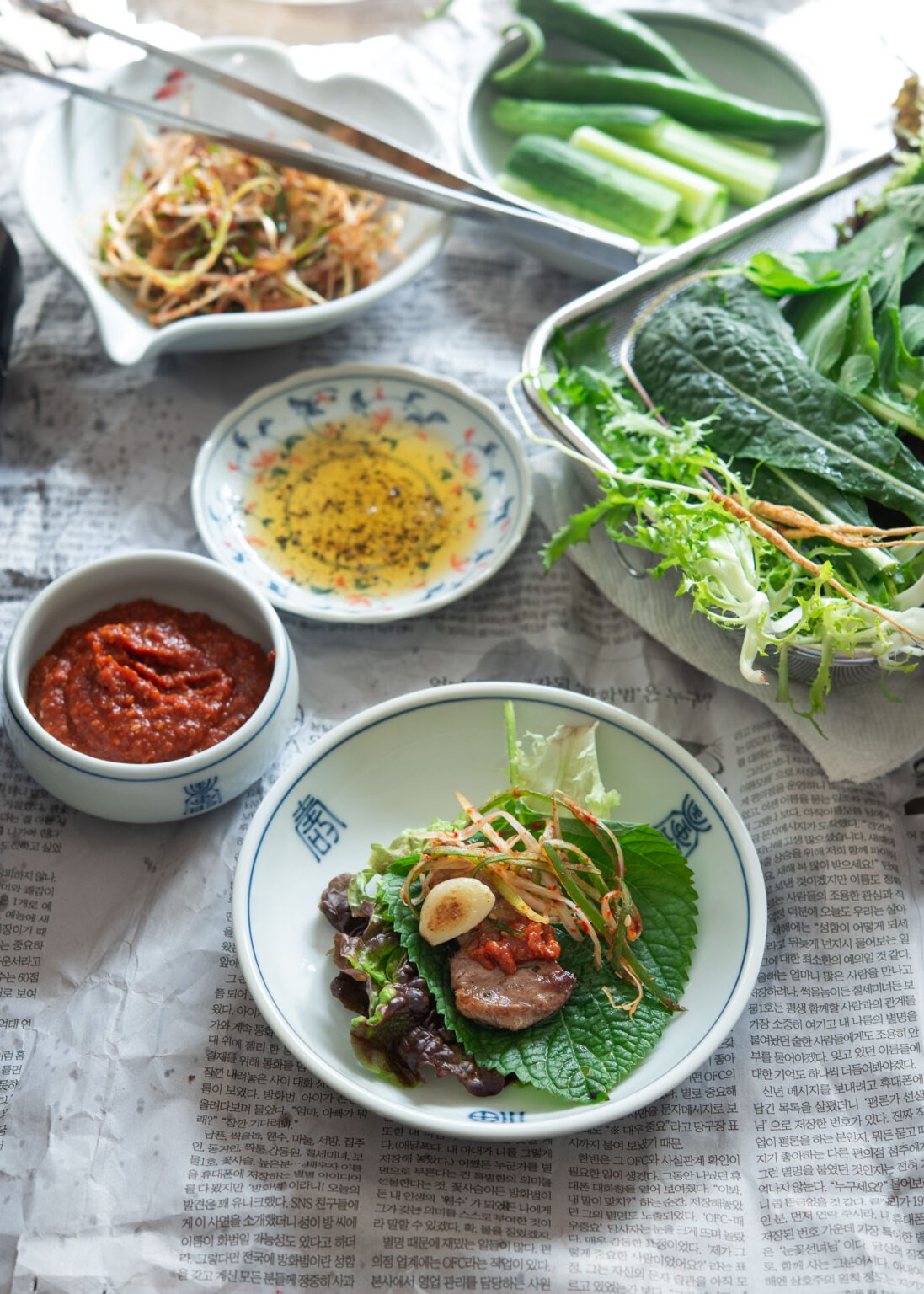 Samgyupsal Recipe (Korean Grilled Pork Belly BBQ)