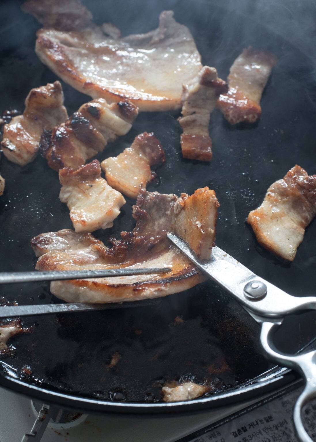 Samgyupsal (Korean BBQ Pork Belly with Simple Home Setup) - Beyond Kimchee