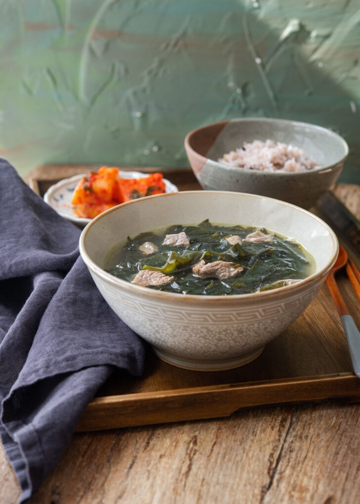 Seaweed Soup with Beef (Miyeok Guk) | Beyond Kimchee