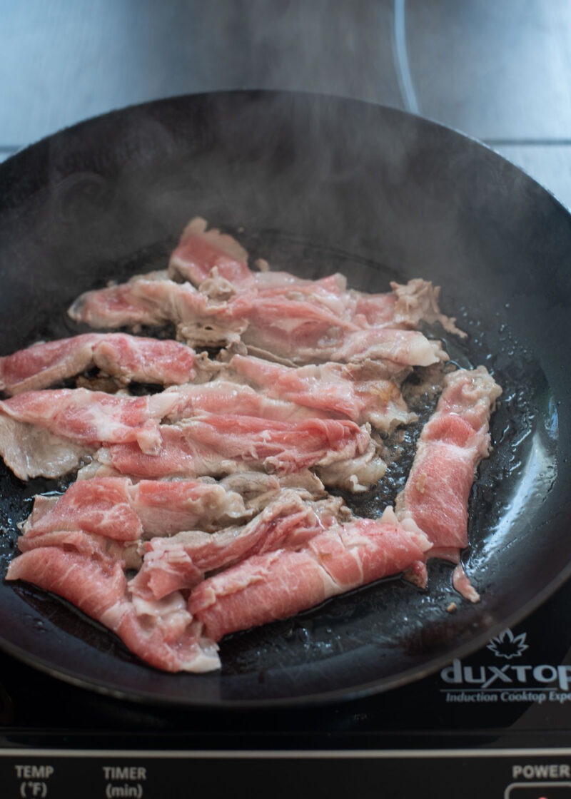 Quick Dubu Kimchi (Tofu with Kimchi and Pork) - Beyond Kimchee