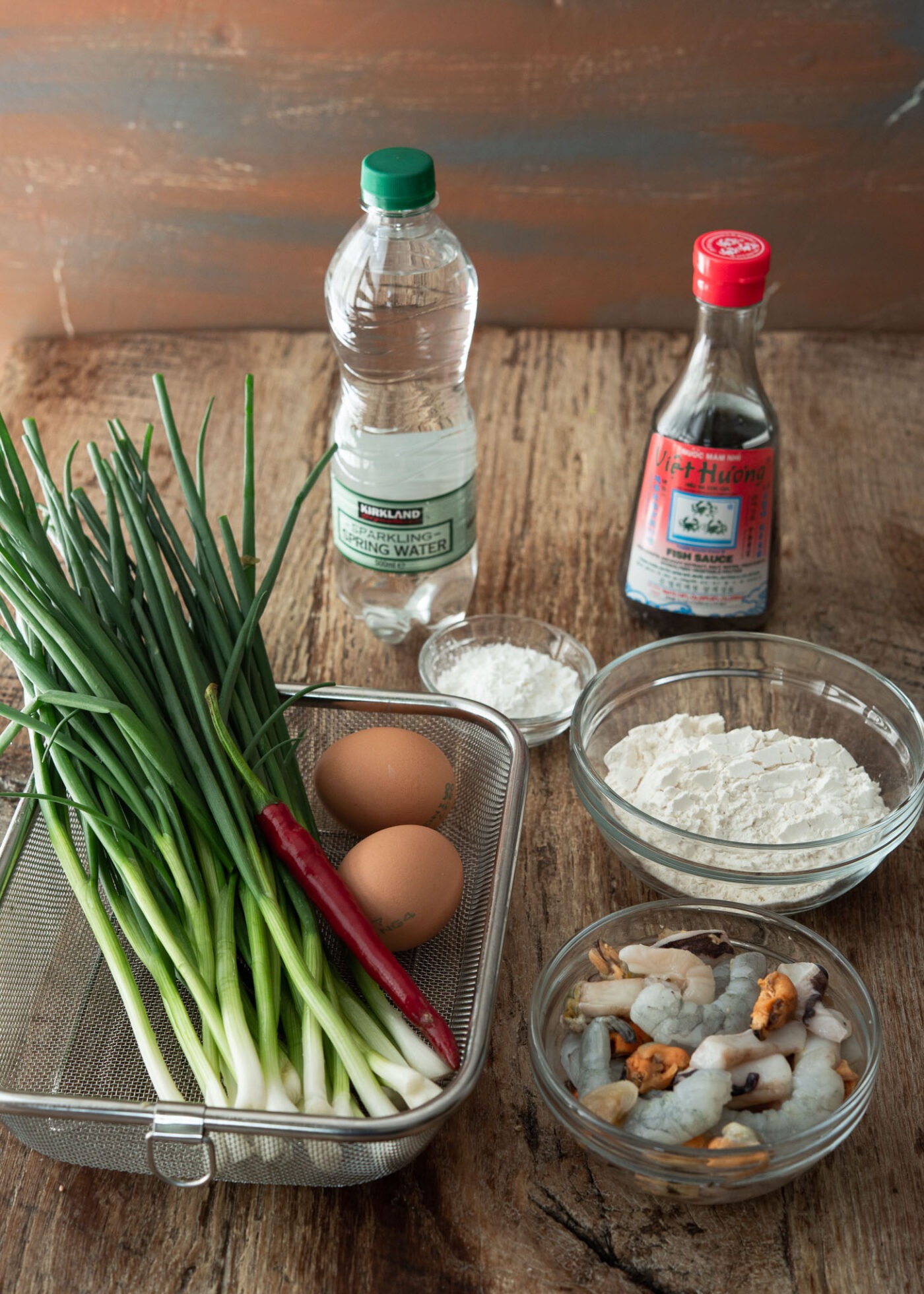 Extra Crispy Haemul Pajeon (Seafood Scallion Pancake) - Beyond Kimchee