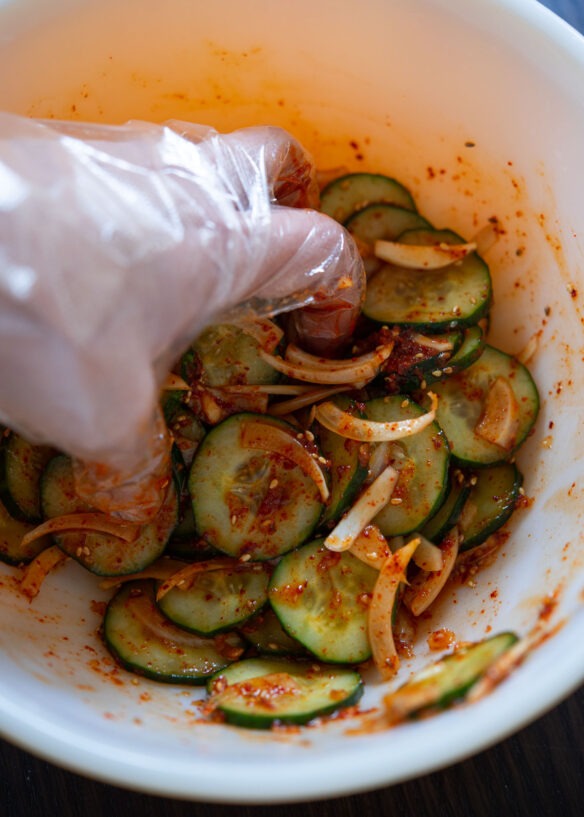 Spicy Korean Cucumber Salad (Oi Muchim) - Beyond Kimchee