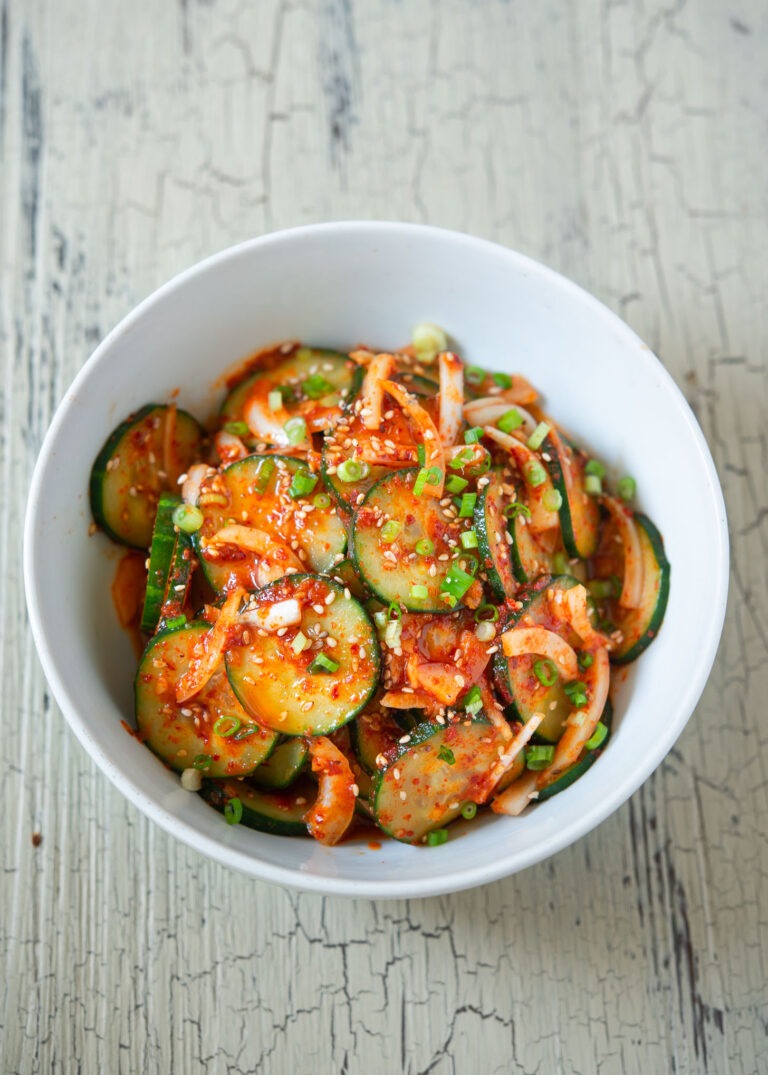 Spicy Korean Cucumber Salad (Oi Muchim) - Beyond Kimchee