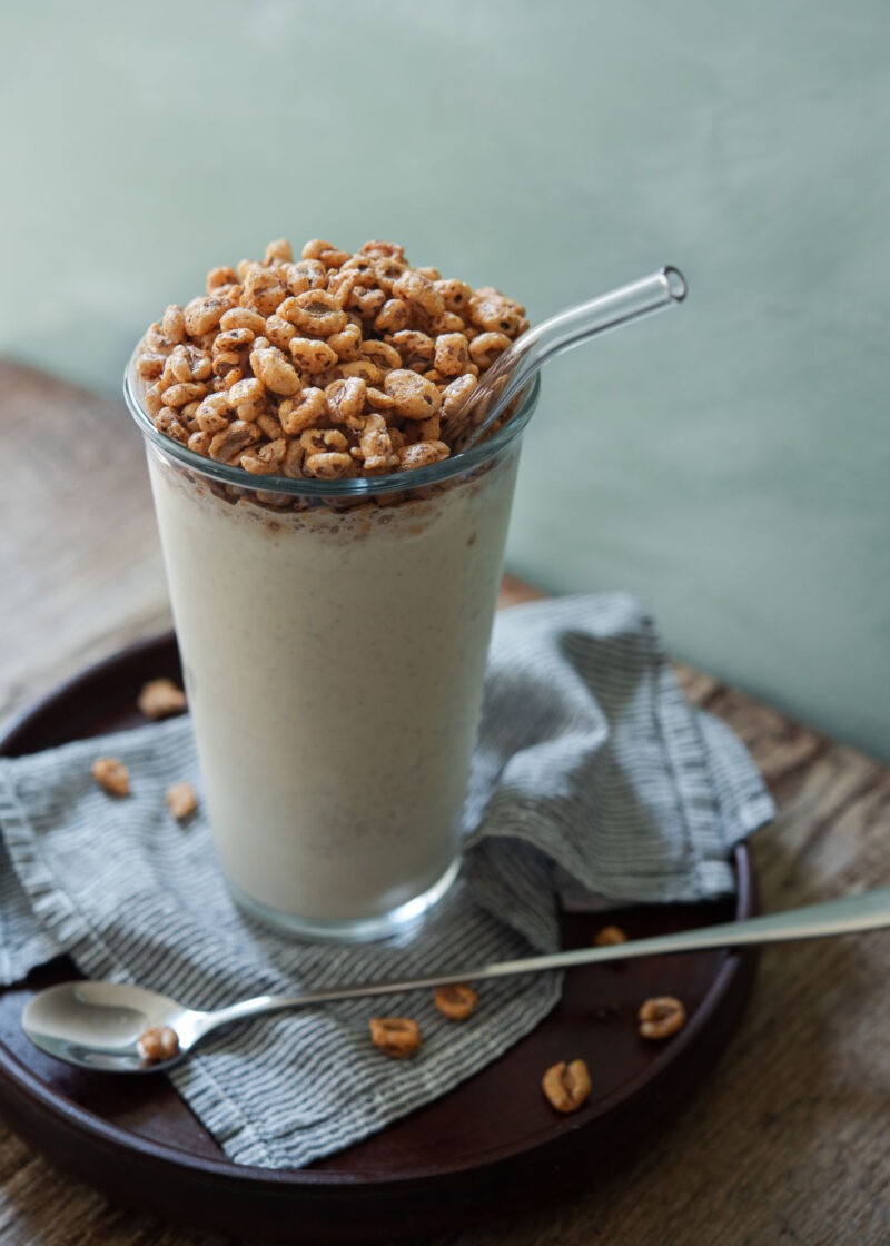 Jolly Pong Shake (Korean Cereal Milkshake) - Beyond Kimchee