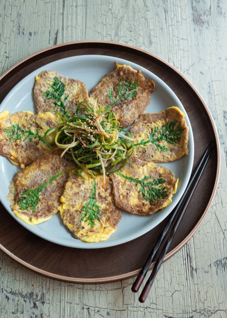 Easy Yukjeon (Korean Beef Pancakes) - Beyond Kimchee