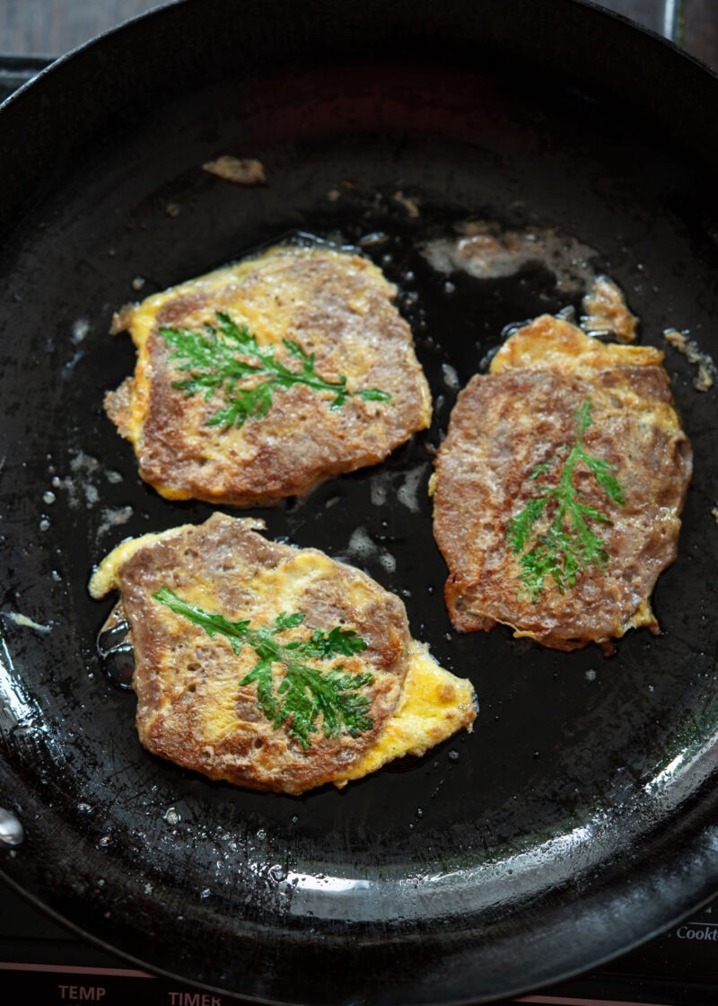 Easy Yukjeon (Korean Beef Pancakes) - Beyond Kimchee