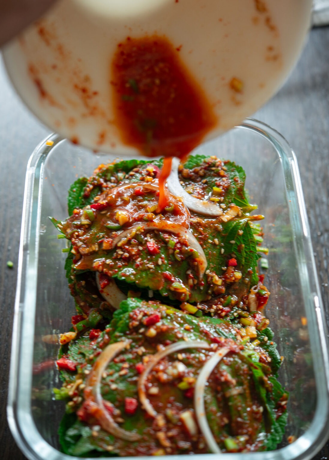 Kkaennip Kimchi (Korean Perilla Leaf Kimchi) - Beyond Kimchee