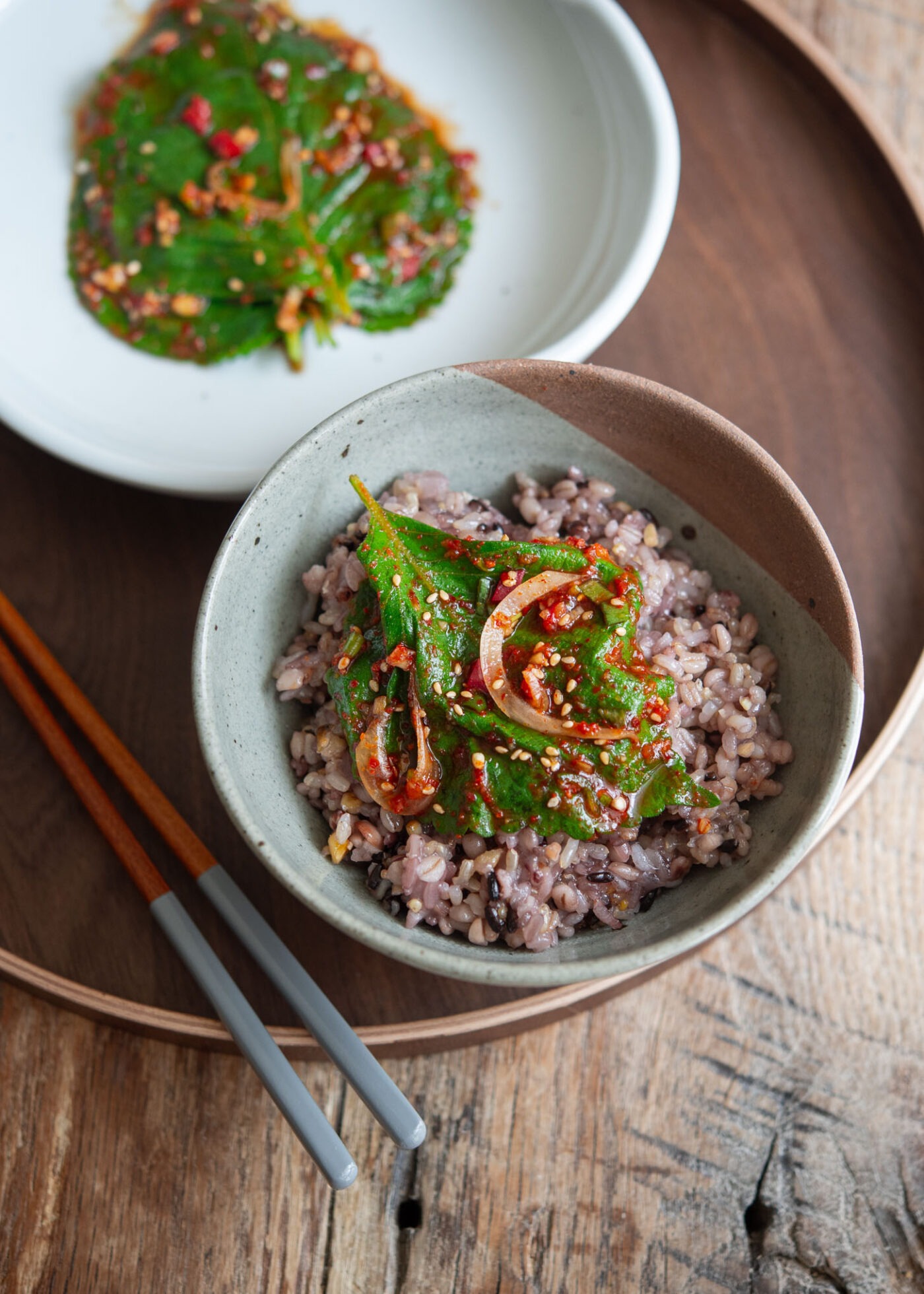 Kkaennip Kimchi (Korean Perilla Leaf Kimchi) - Beyond Kimchee