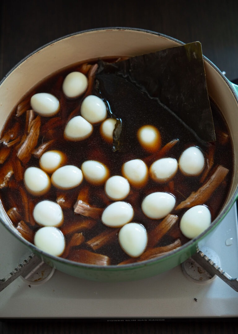 Jangjorim Recipe (Soy Braised Beef with Eggs) - Beyond Kimchee