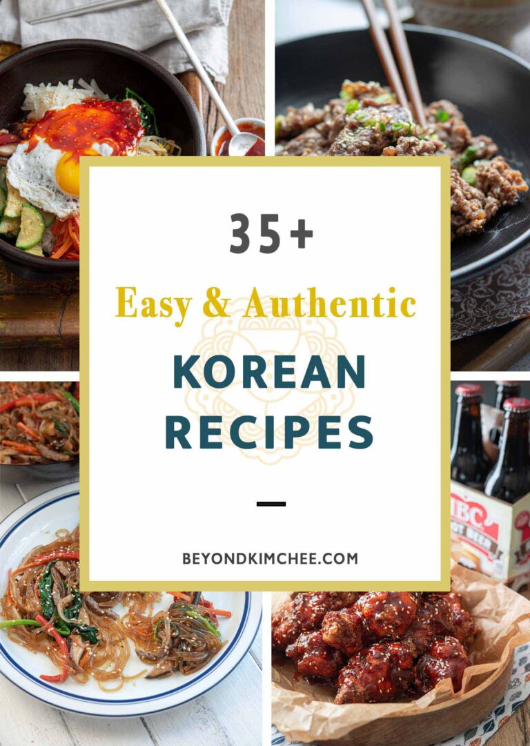 35 Easy & Authentic Korean Recipes | Beyond Kimchee