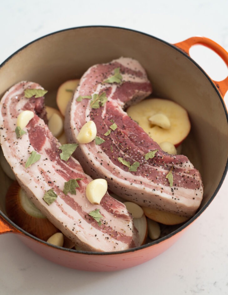 Bossam Recipe (Korean Boiled Pork Belly Wraps) | Beyond Kimchee