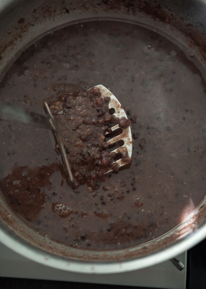 Danpatjuk (Korean Sweet Red Bean Porridge) - Beyond Kimchee