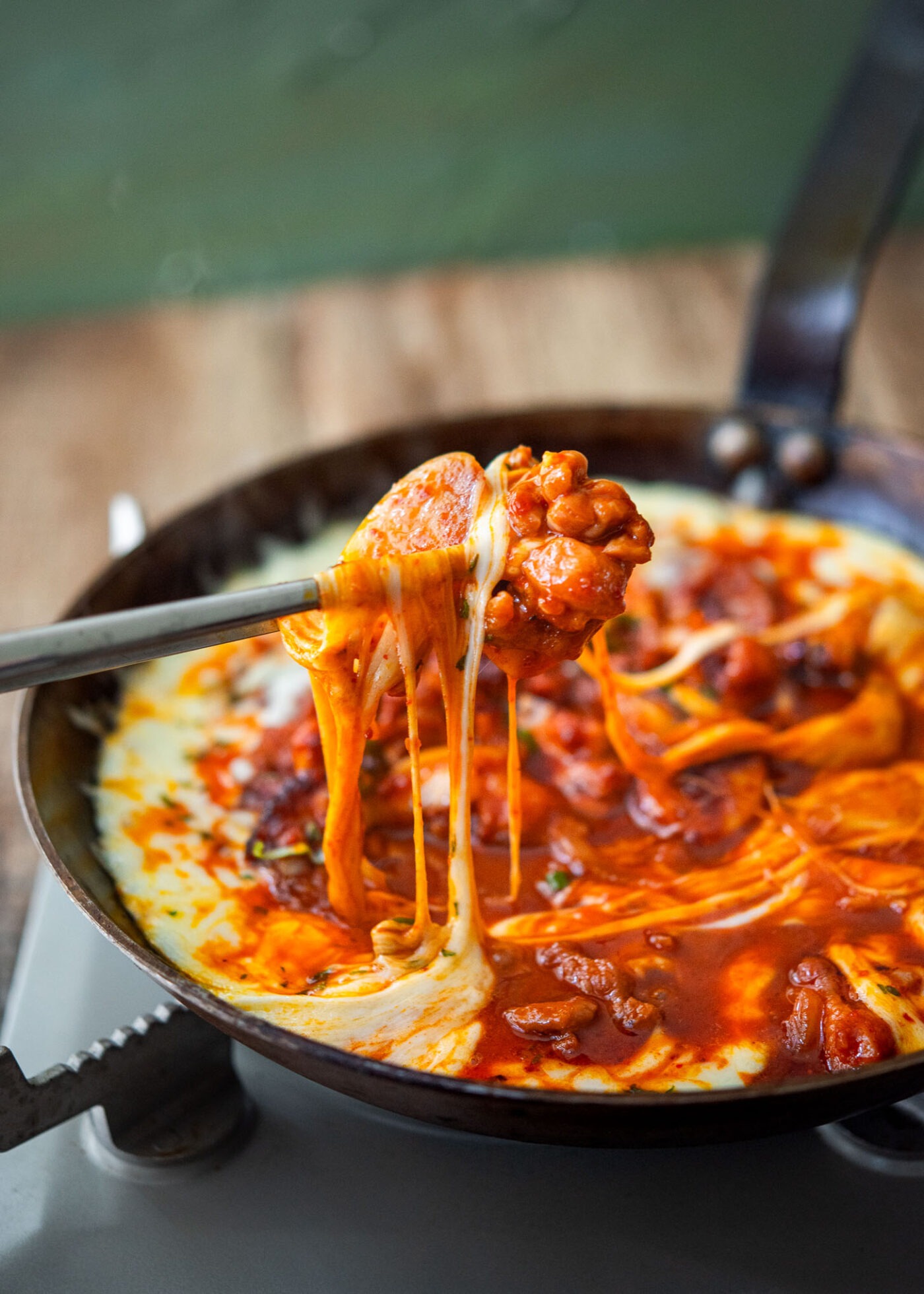 Hot Cheese Buldak Recipe (Korean Fire Chicken) - Beyond Kimchee