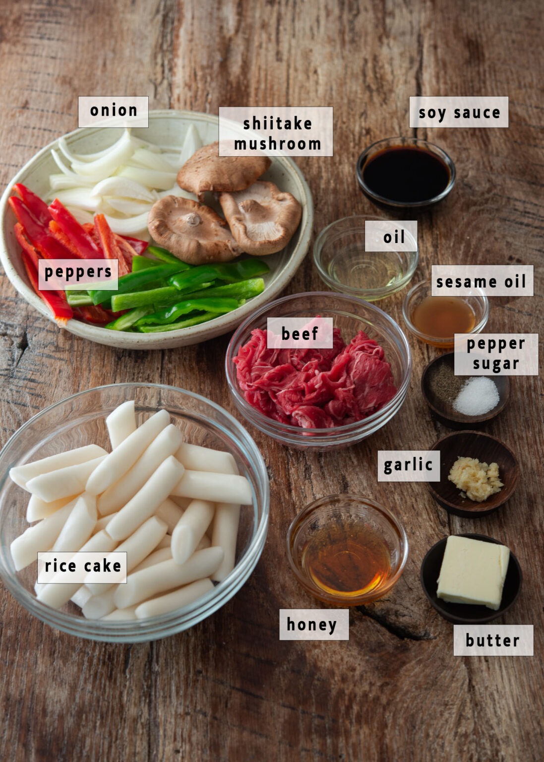 Non-Spicy Gungjung Tteokbokki (Royal Court Rice Cake) - Beyond Kimchee