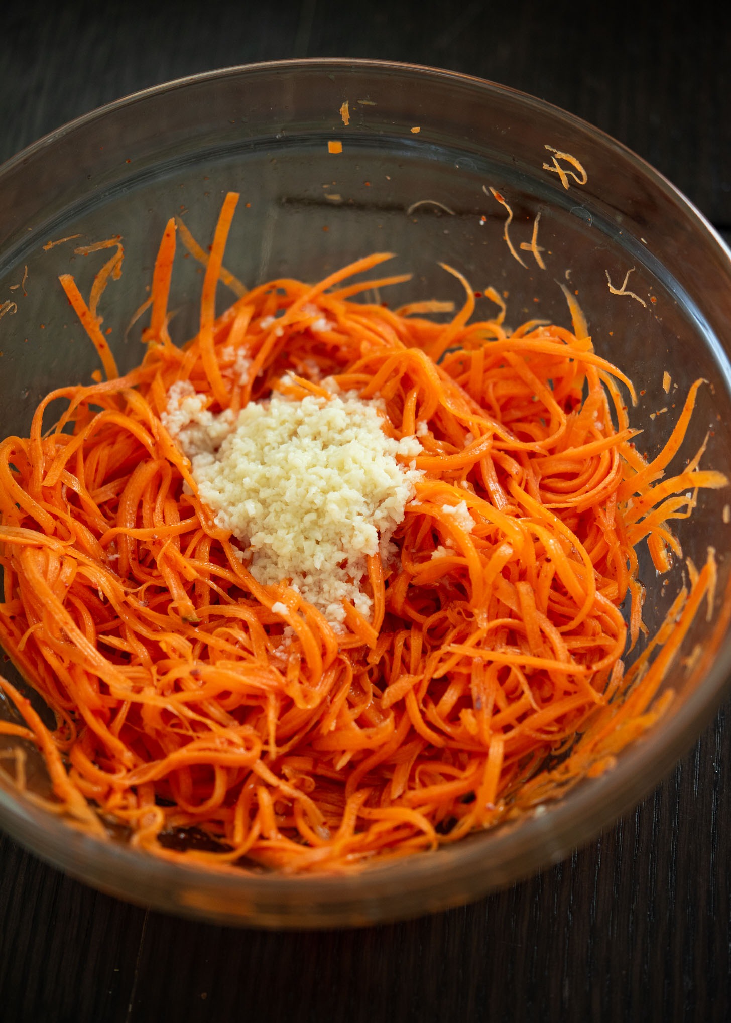 Korean Carrot Salad (Morkovcha) - Beyond Kimchee