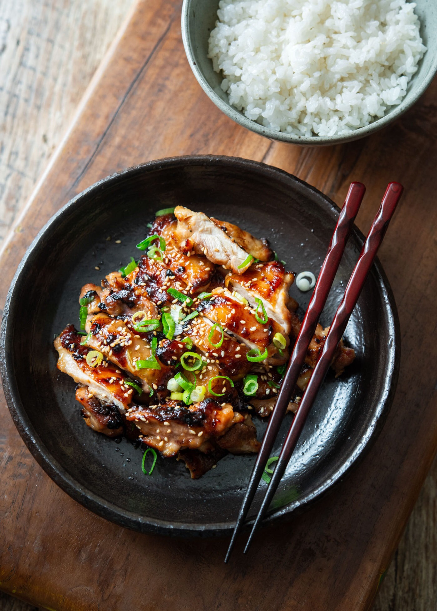 Broiled Miso Chicken Thighs - Beyond Kimchee