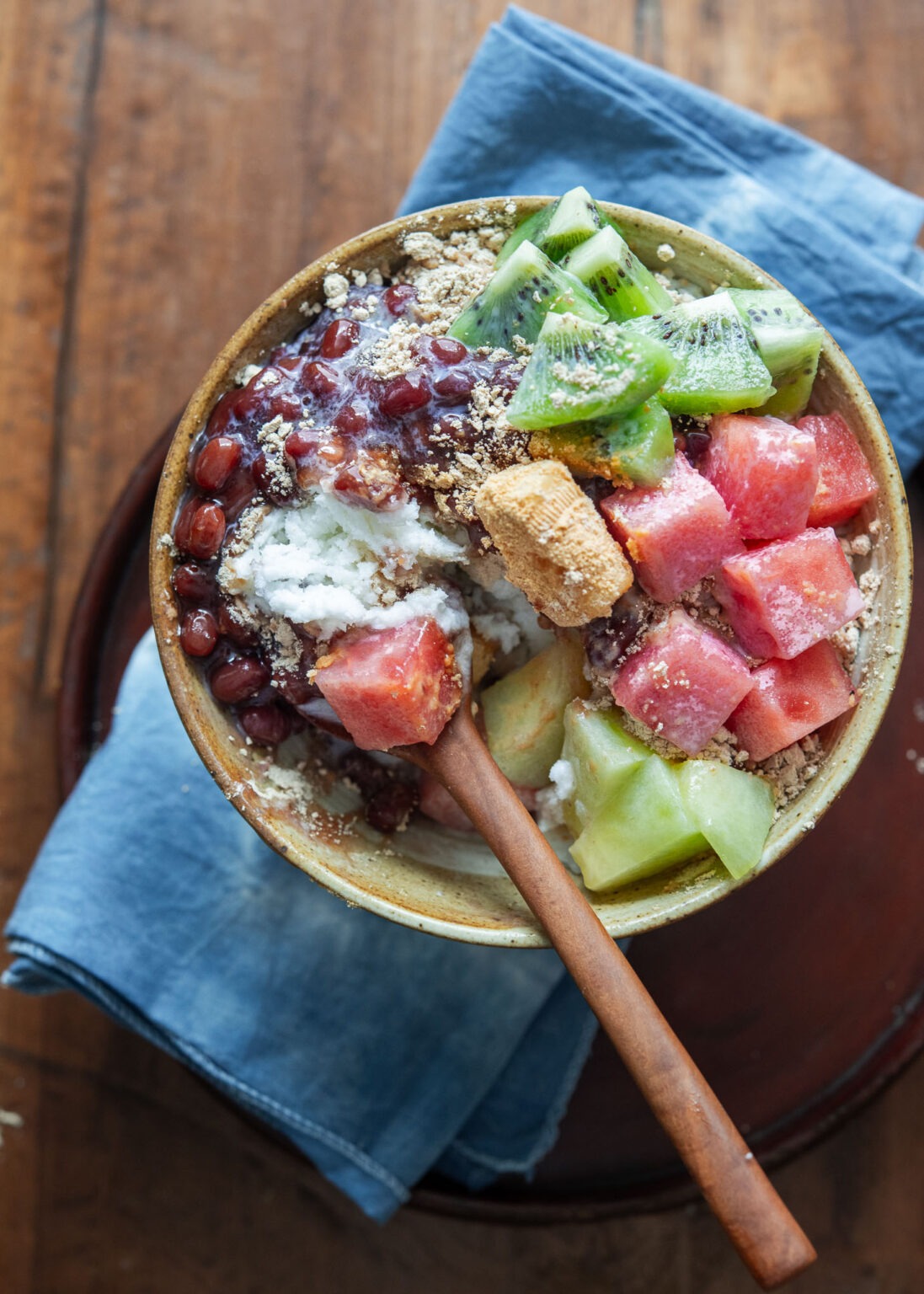 Patbingsu (Red Bean Shaved Ice Dessert) | Beyond Kimchee