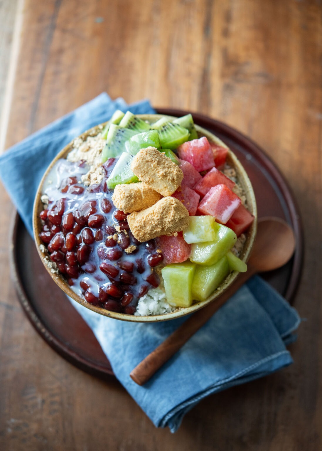 Patbingsu (Red Bean Shaved Ice Dessert) | Beyond Kimchee