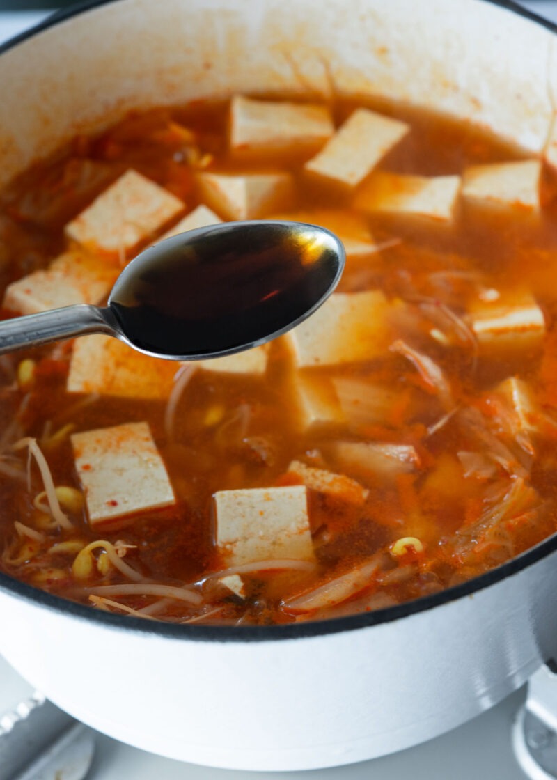 Kimchi Bean Sprout Soup (Korean Kongnamul-guk Recipe) | Beyond Kimchee
