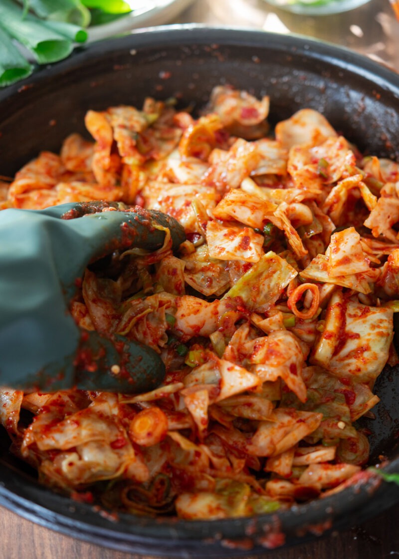 Green Cabbage Kimchi (Yangbaechu Kimchi) | Beyond Kimchee