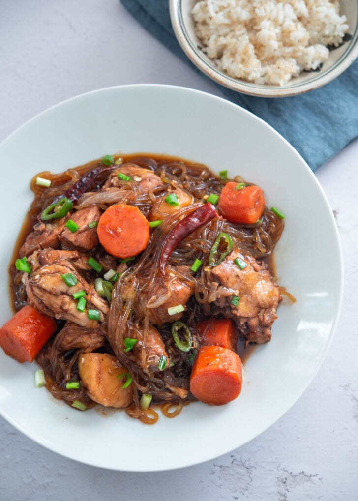 Korean Braised Chicken (Andong Jjimdak) | Beyond Kimchee