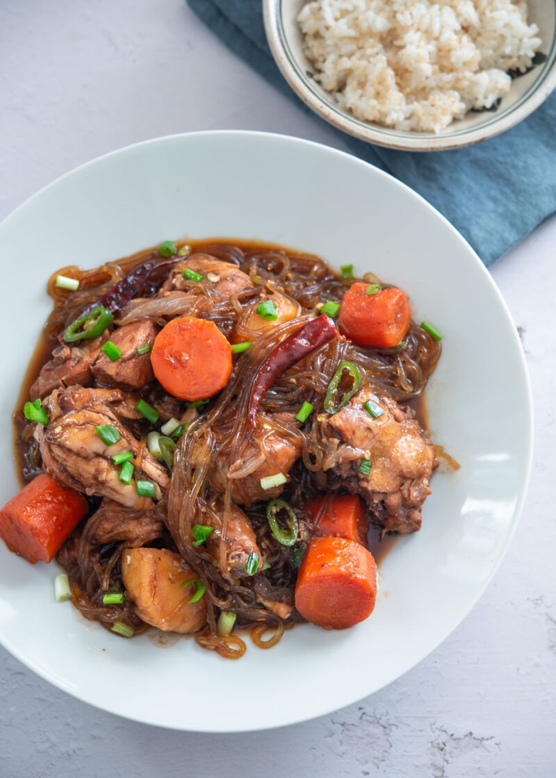 Korean Braised Chicken (Andong Jjimdak) | Beyond Kimchee