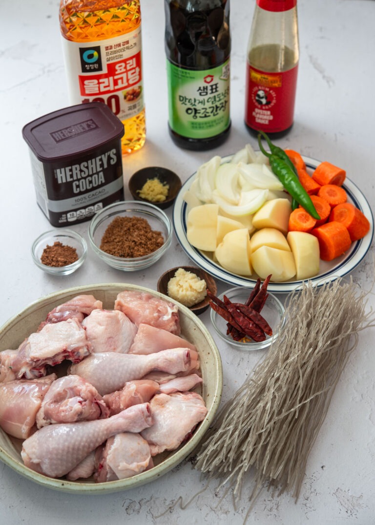 Korean Braised Chicken (Andong Jjimdak) | Beyond Kimchee