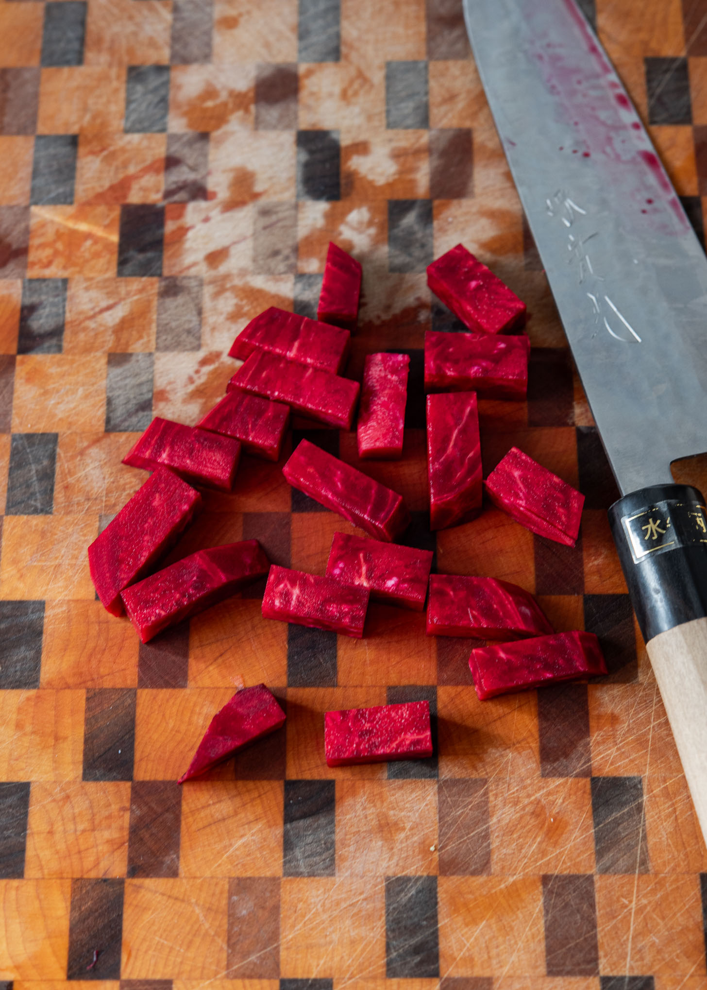 Korean Pink Pickled Radish -Beyond Kimchee