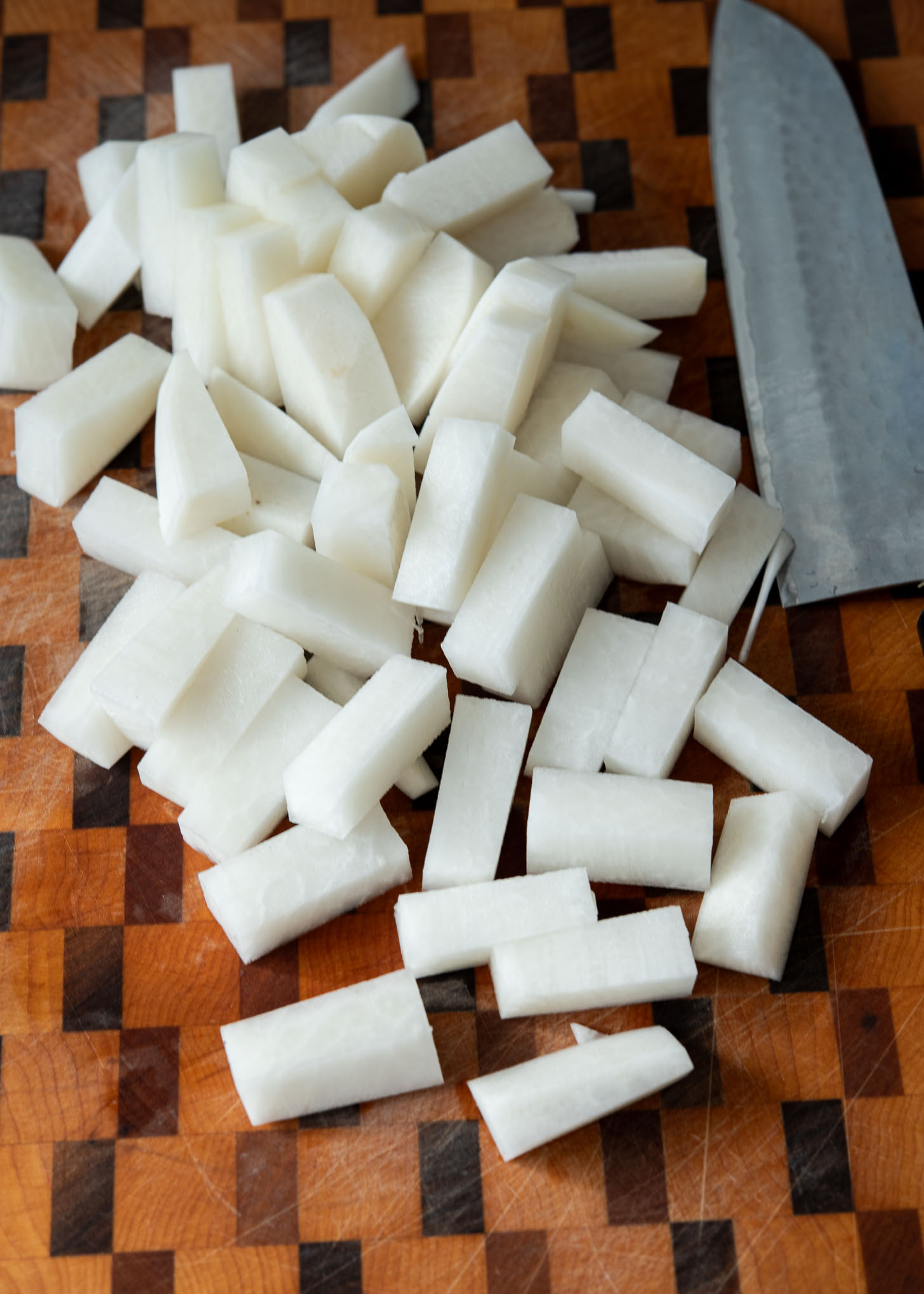 Korean Pink Pickled Radish -Beyond Kimchee