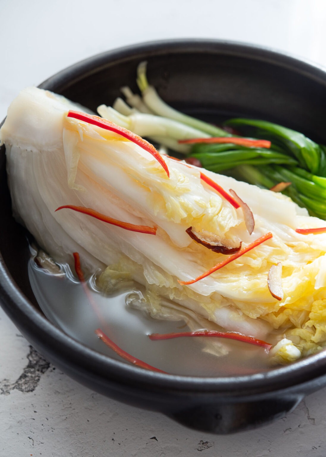 Easy White Kimchi (Baek Kimchi) - Non-Spicy | Beyond Kimchee