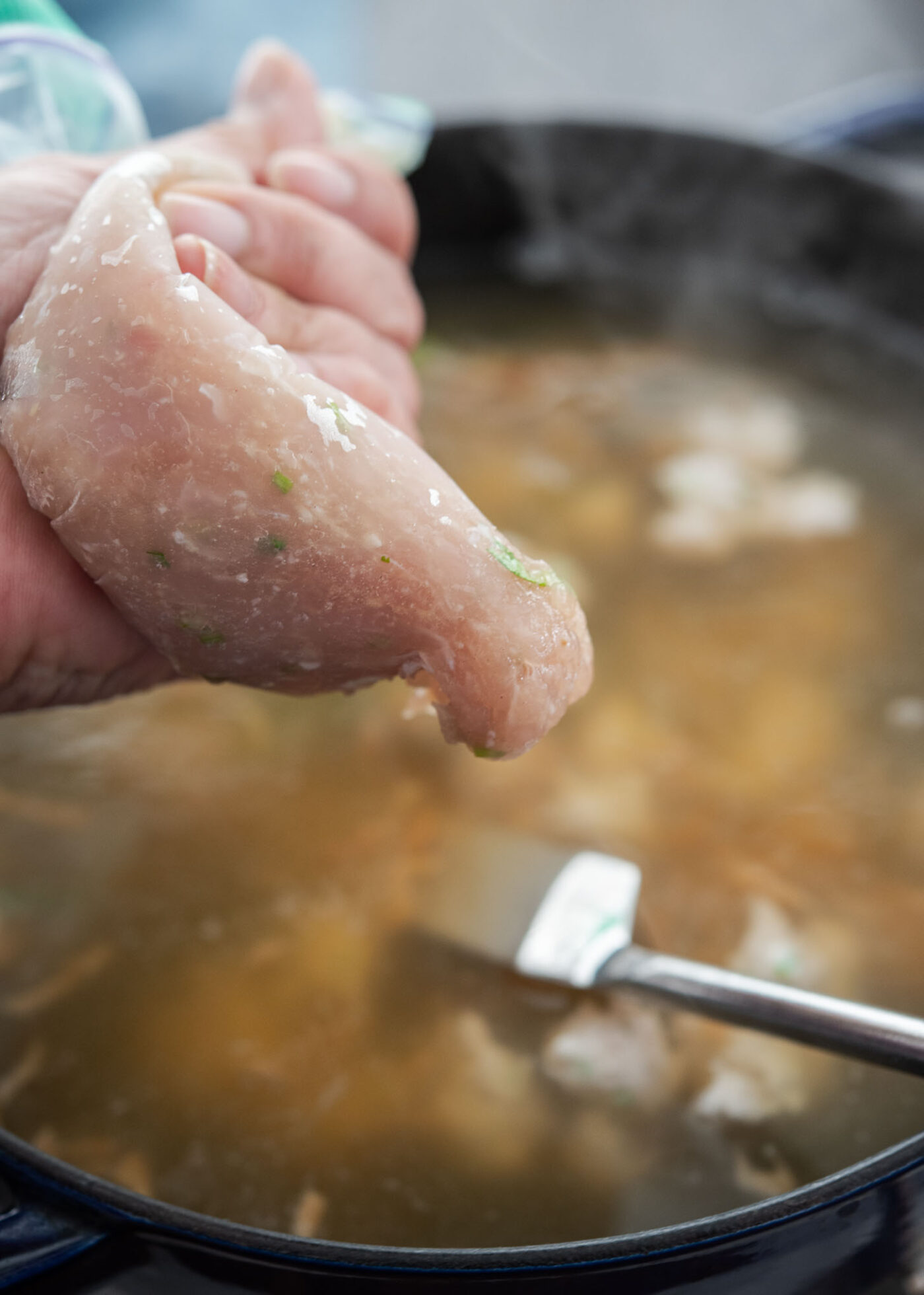 Easy Thai Chicken Rice Soup (Khao Tom Gai) - Beyond Kimchee