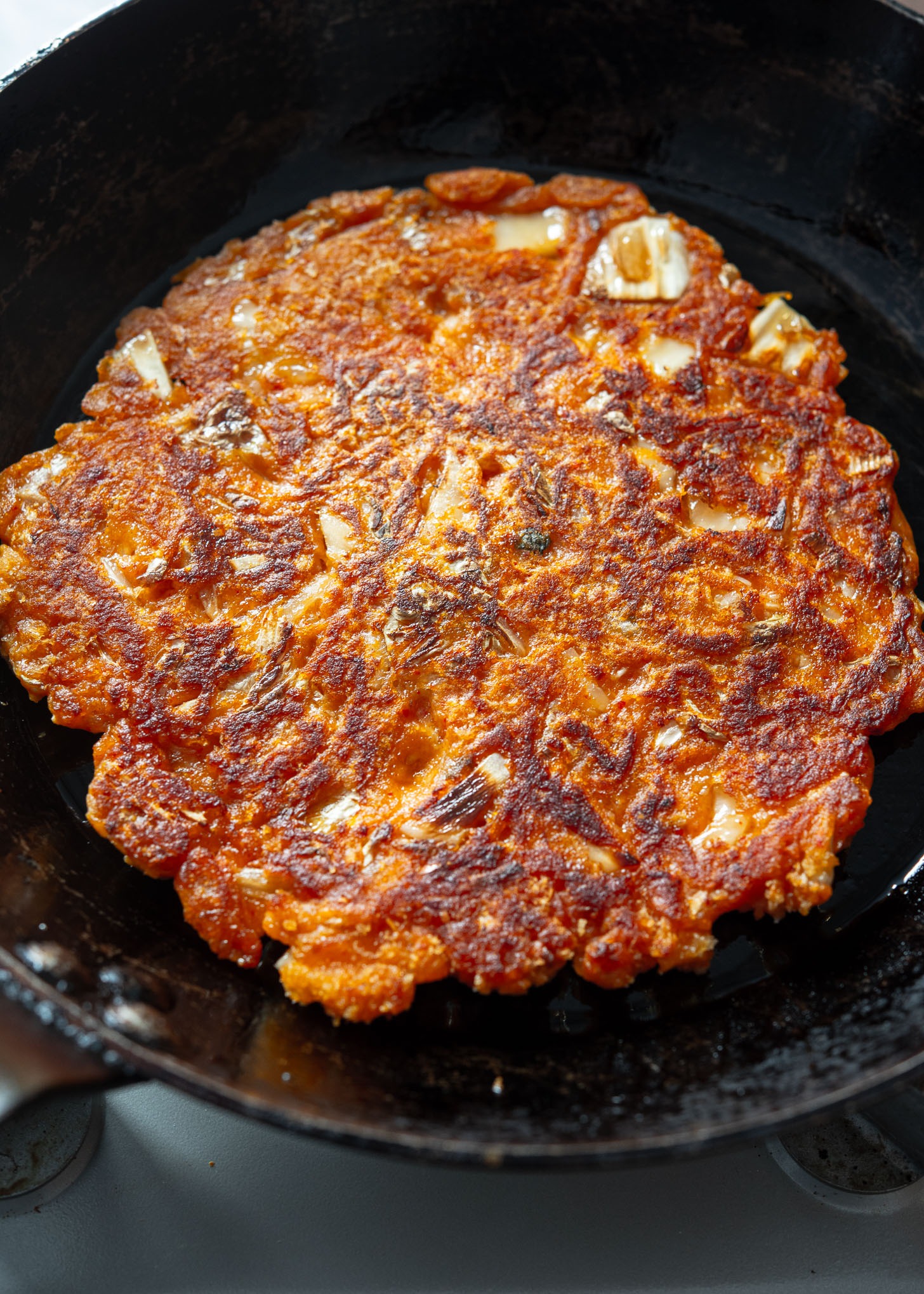 Crispy Kimchi Pancakes (Kimchi Jeon) Recipe | Beyond Kimchee