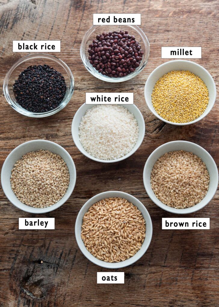 Korean Multigrain Rice (Japgokbap) - Beyond Kimchee