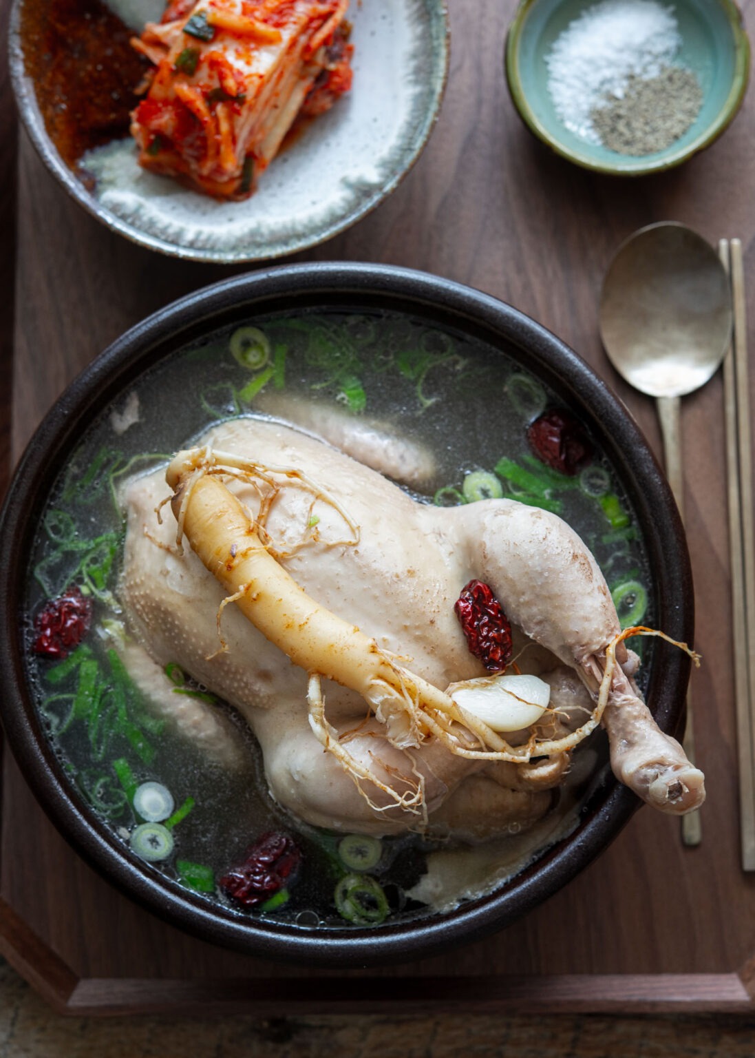 Easy Samgyetang Recipe (Korean Ginseng Chicken Soup) - Beyond Kimchee